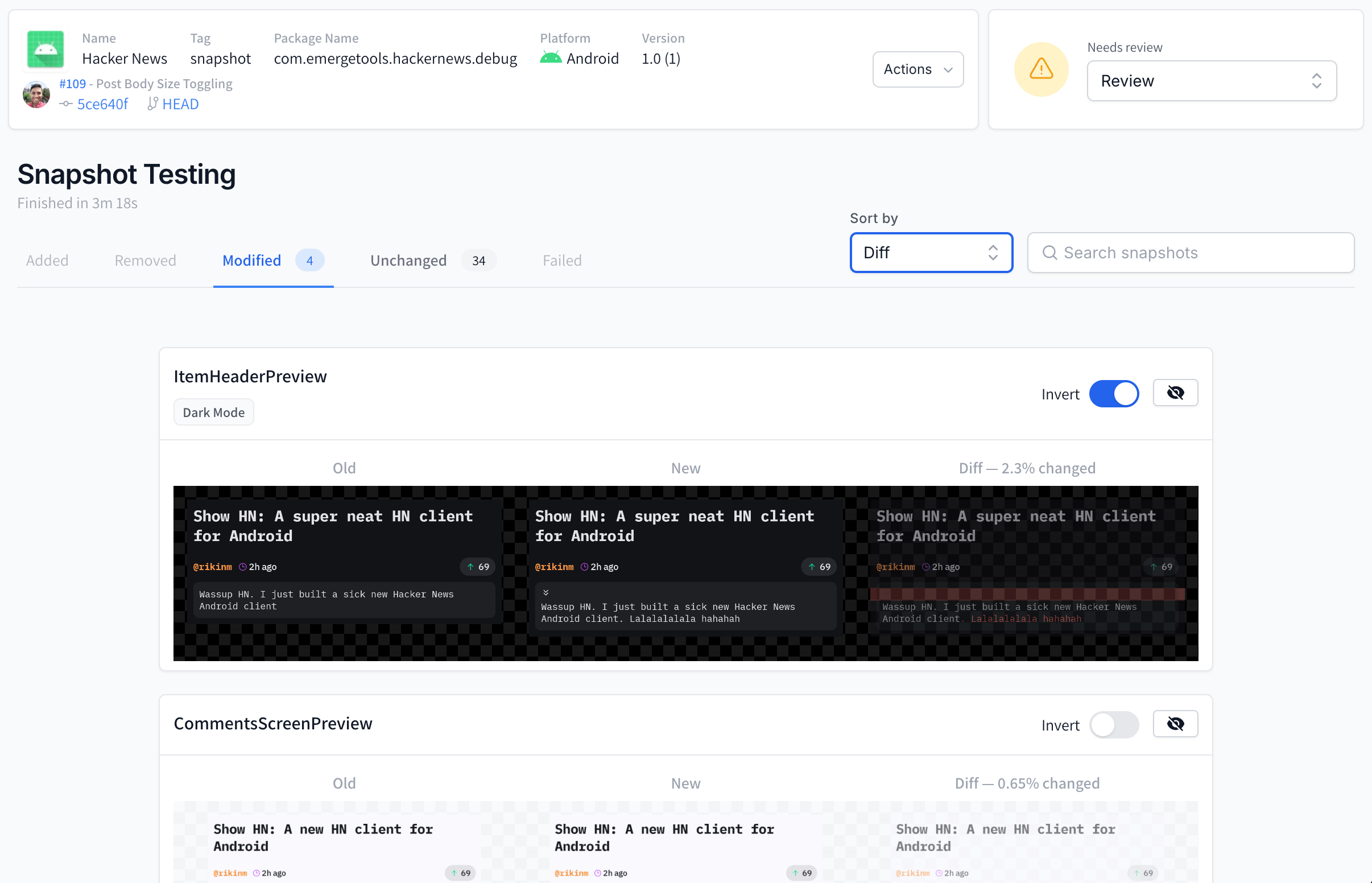 Emerge Tools Blog | Dogfooding Emerge Tools: Open-sourcing an Android ...