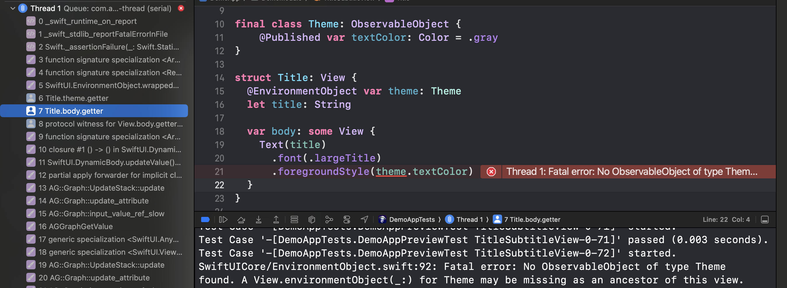 Enhance Xcode Previews With Unit Test Coverage